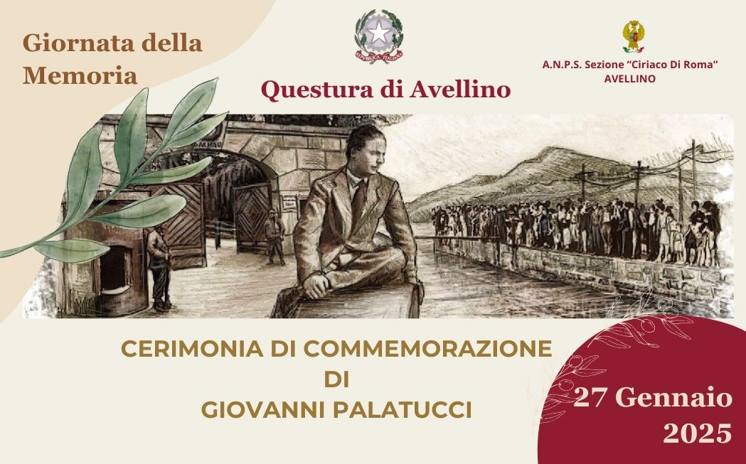 Cerimonia in memoria di Giovanni Palatucci nel cortile esterno della ...