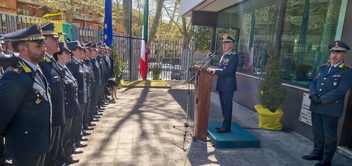 Visita del Comandante dell’Italia Meridionale della GdF, Vito Gianpaolo ...