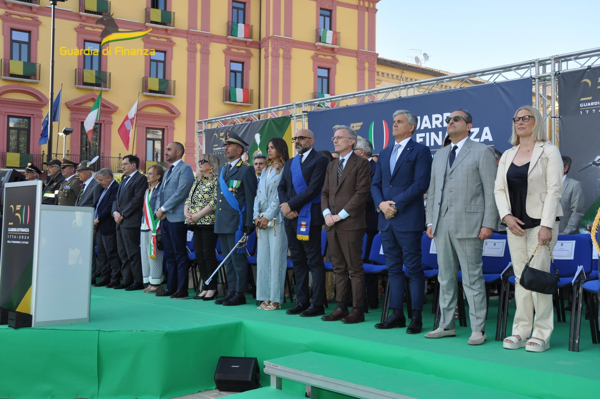 Celebrazione dei 250 anni della Fondazione della Guardia di Finanza tra ...